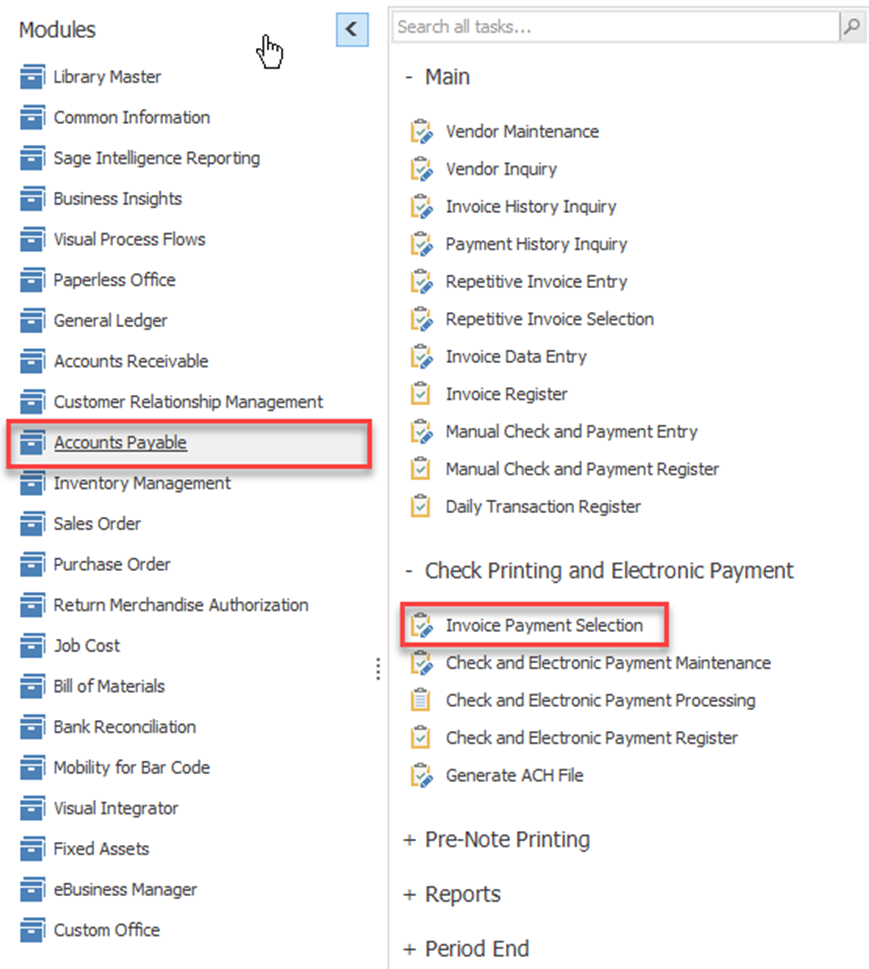 How to Setup ACH Processing in Accounts Payable in Sage 100